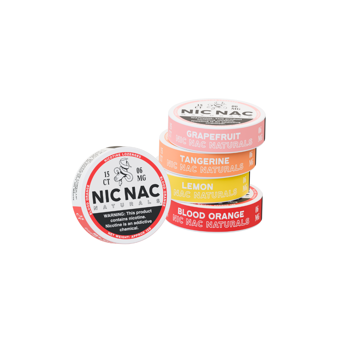 Nic Nac | Variety Pack Non-Tobacco Nicotine Lozenges – Nic Nac Naturals
