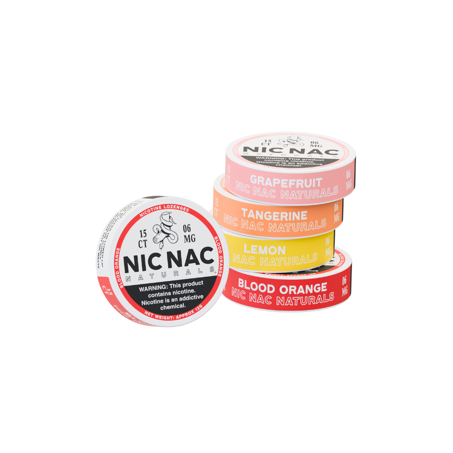 Nic Nac | Variety Pack Non-Tobacco Nicotine Lozenges – Nic Nac Naturals