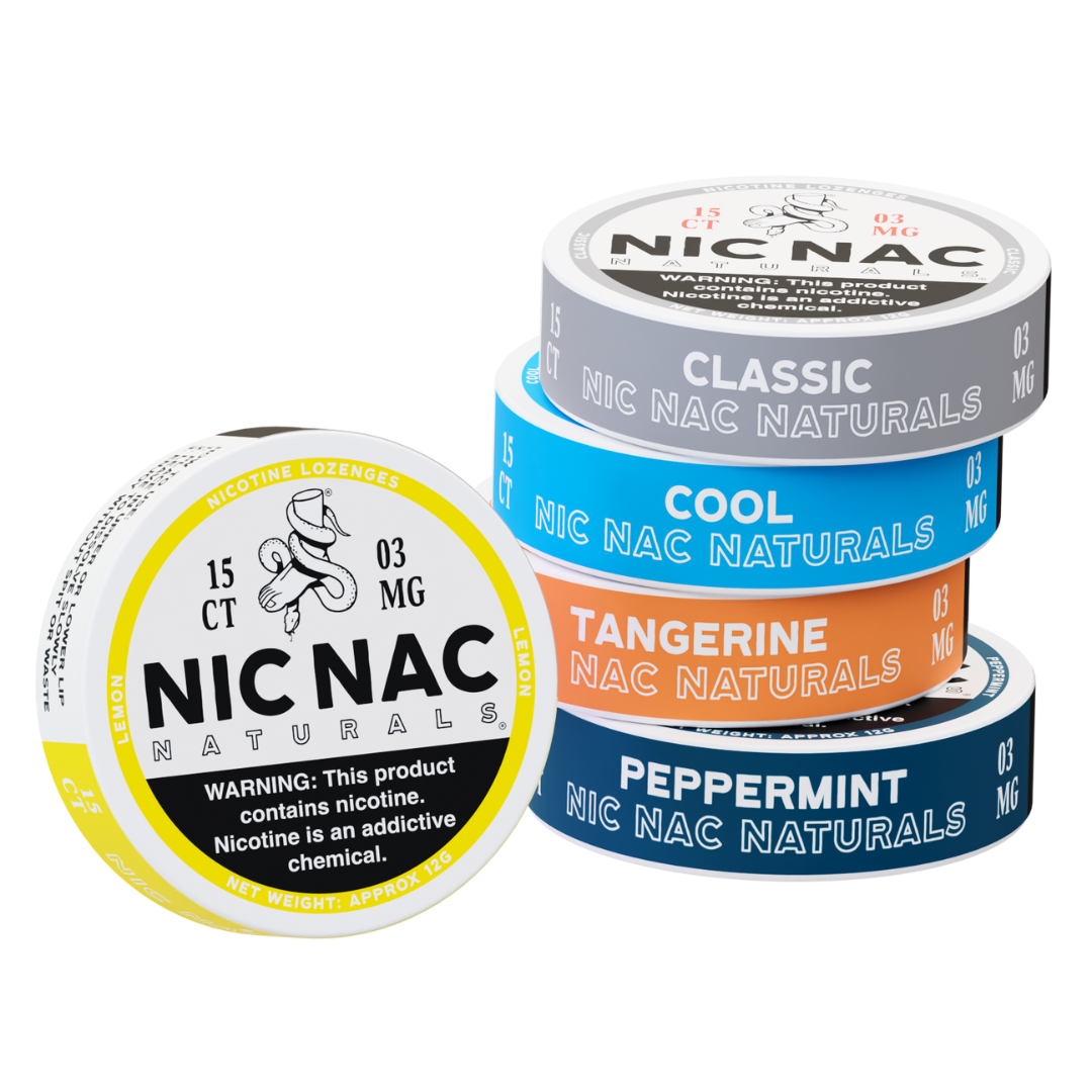 Nic Nac | New Flavor Variety Pack Non-Tobacco Nicotine Lozenges – Nic ...