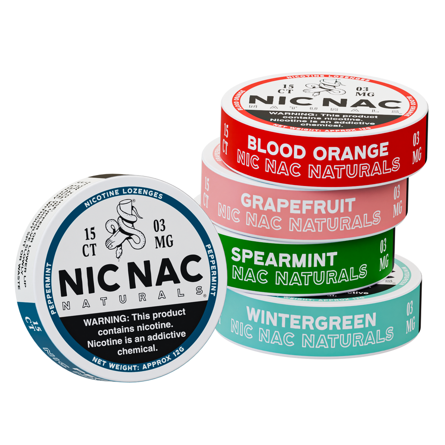 Nic Nac | Variety Pack All-Natural Non-Tabacco Nicotine Mints – Nic Nac ...