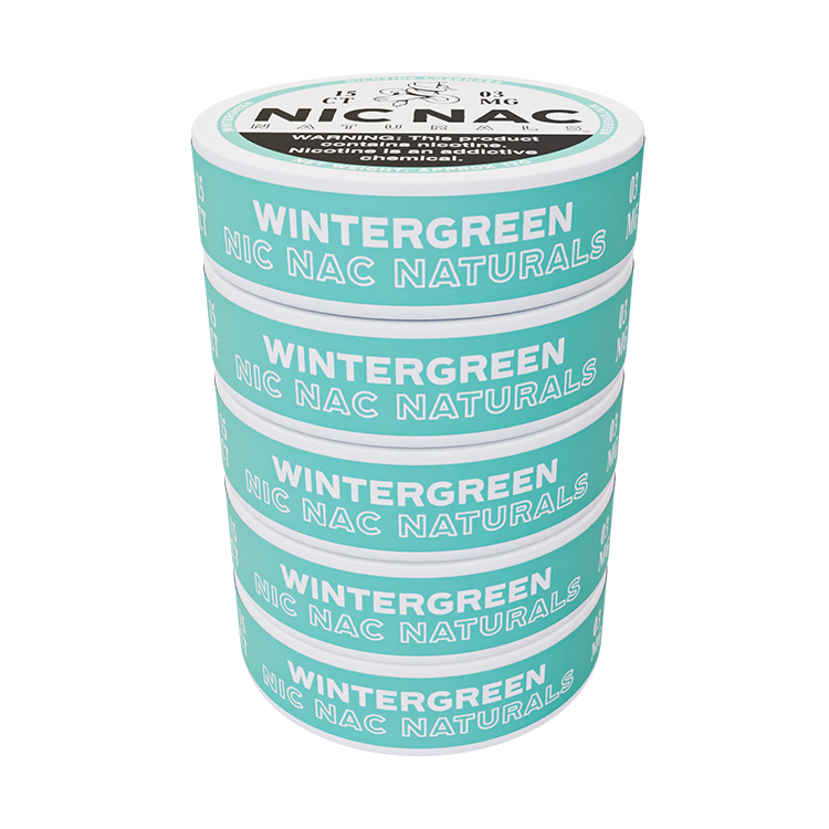 Nic Nac | Wintergreen Non-Tobacco Nicotine Lozenges – Nic Nac Naturals